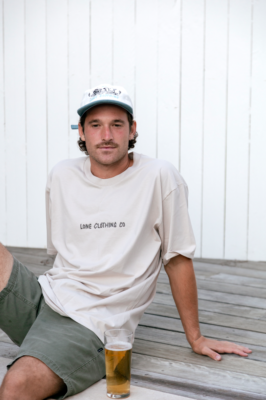 TAN FONT TEE – LONE CLOTHING CO